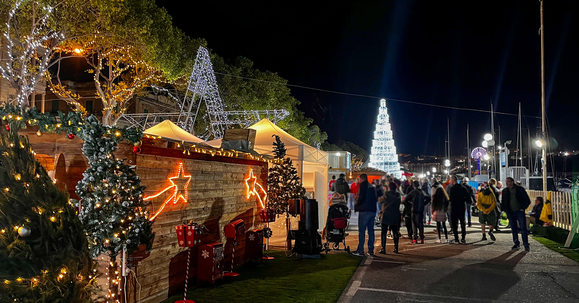 Ta’ Xbiex Marina is the Christmas Village you need to visi