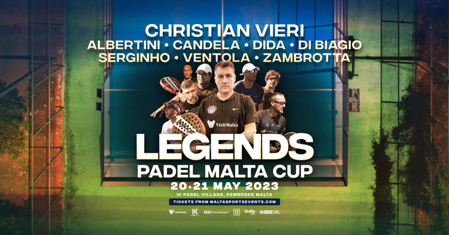 Here's why you should attend The Legends: Padel Malta Cup