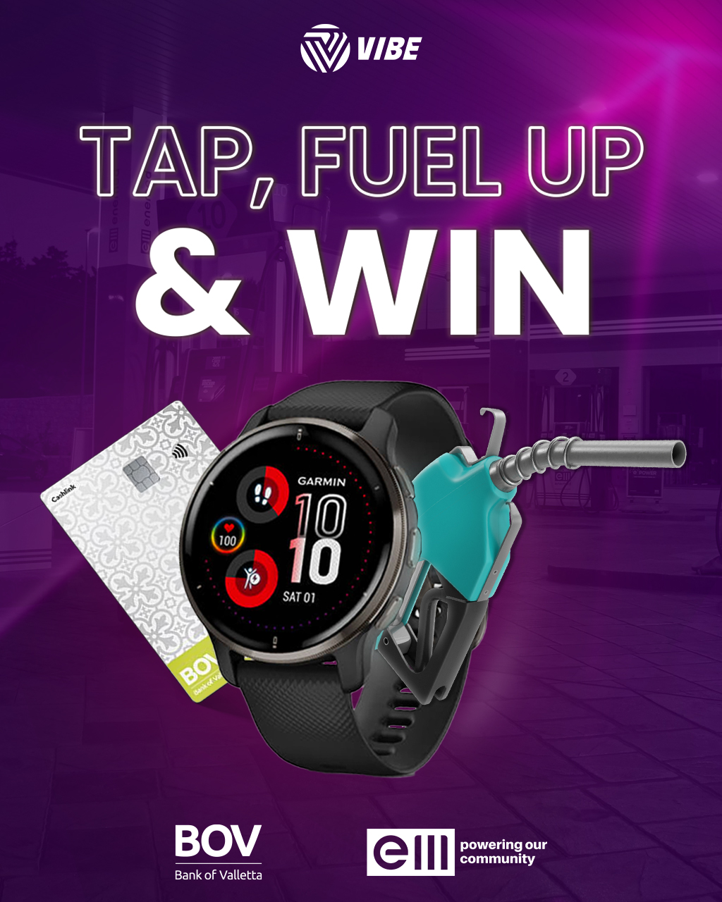 Tap, Fuel Up And Win With BOV And Enemed! - Vibe FM