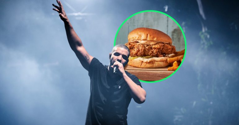 Drake Is Giving Away Chicken Sandwiches For His Birthday - Vibe FM