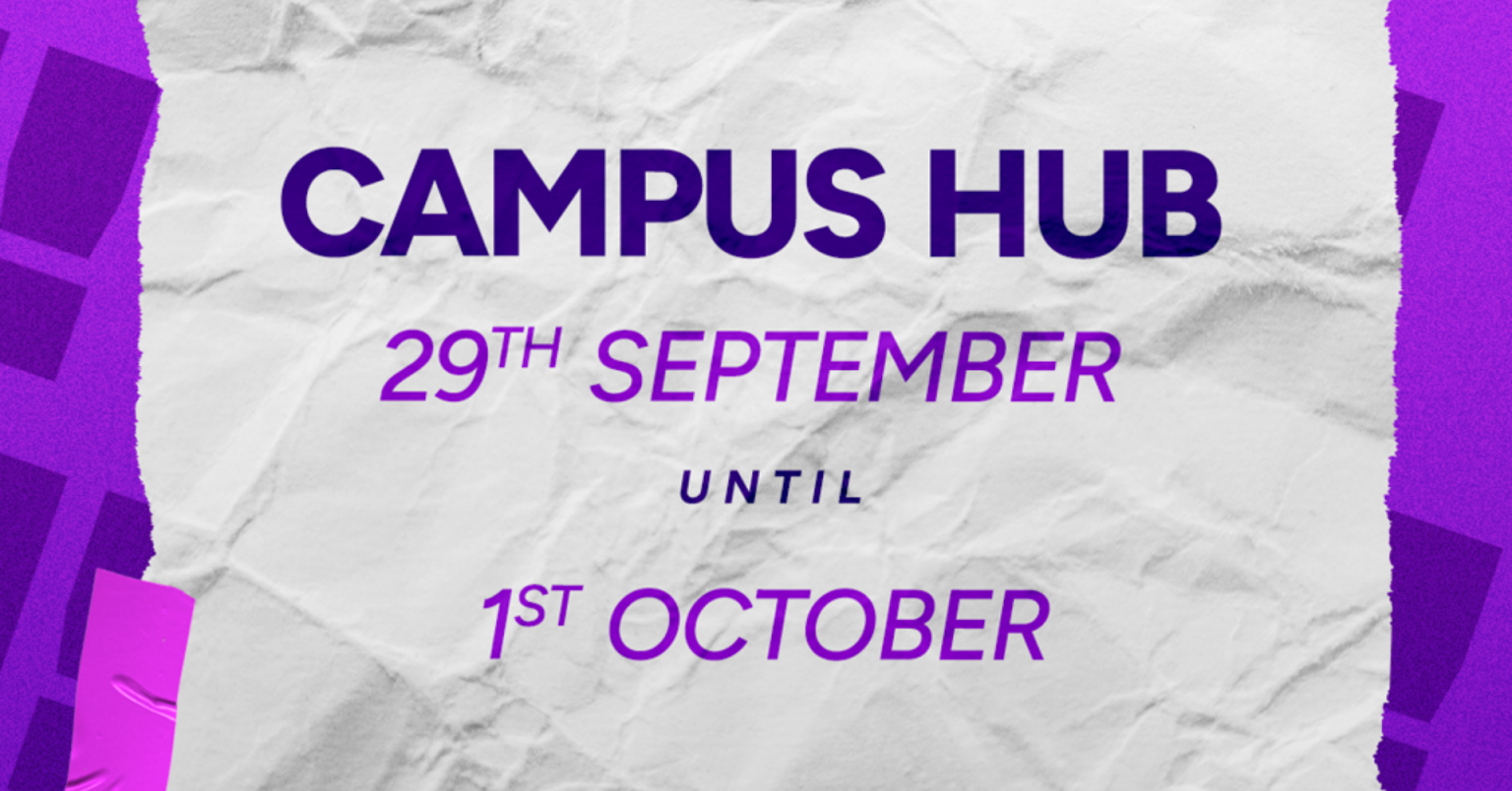Kick Off Freshers Week 2025 with Vibe FM – Live at Campus Hub!